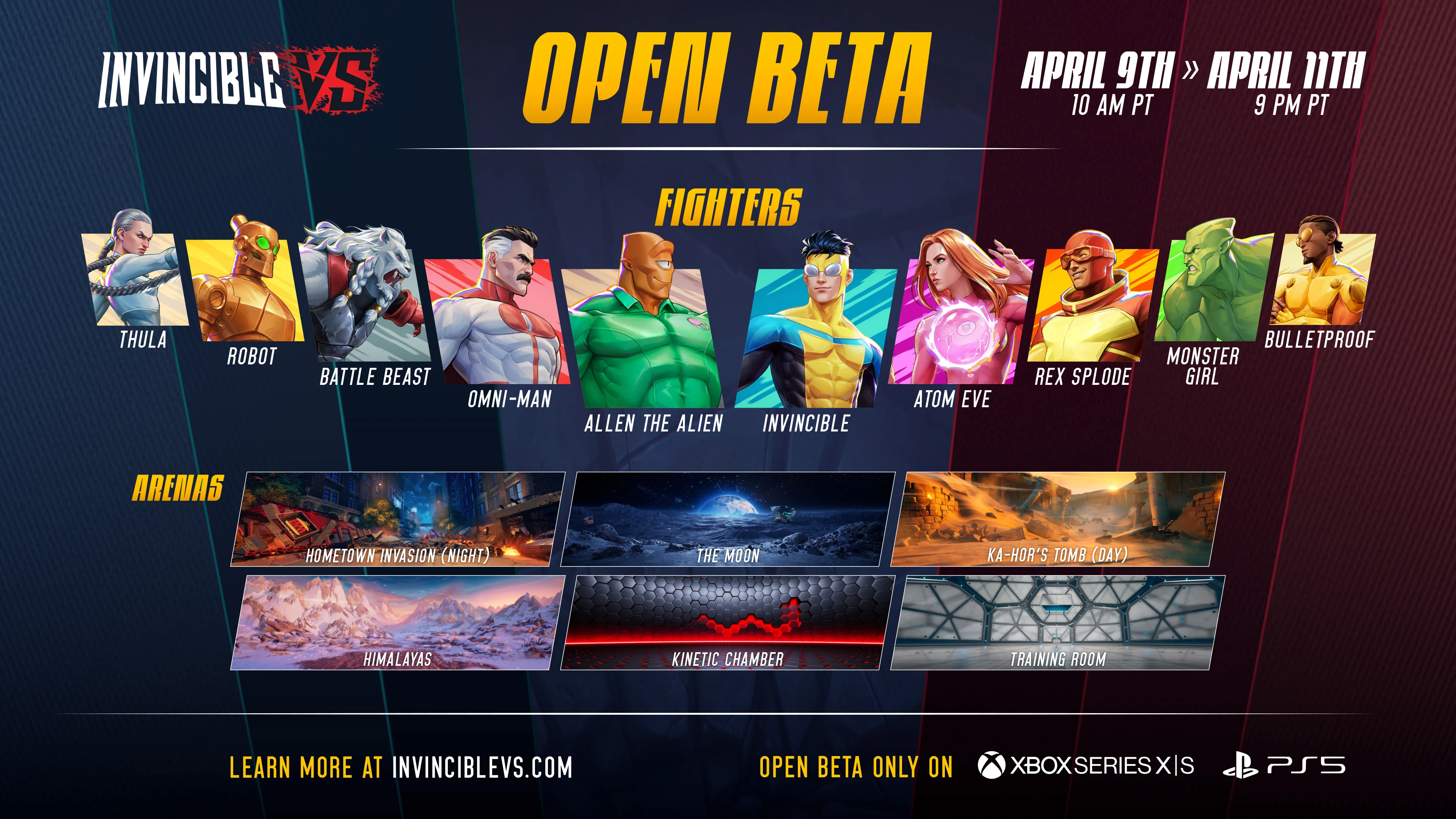 Announcement of the final fighter, Conquest, in Invincible VS, along ...