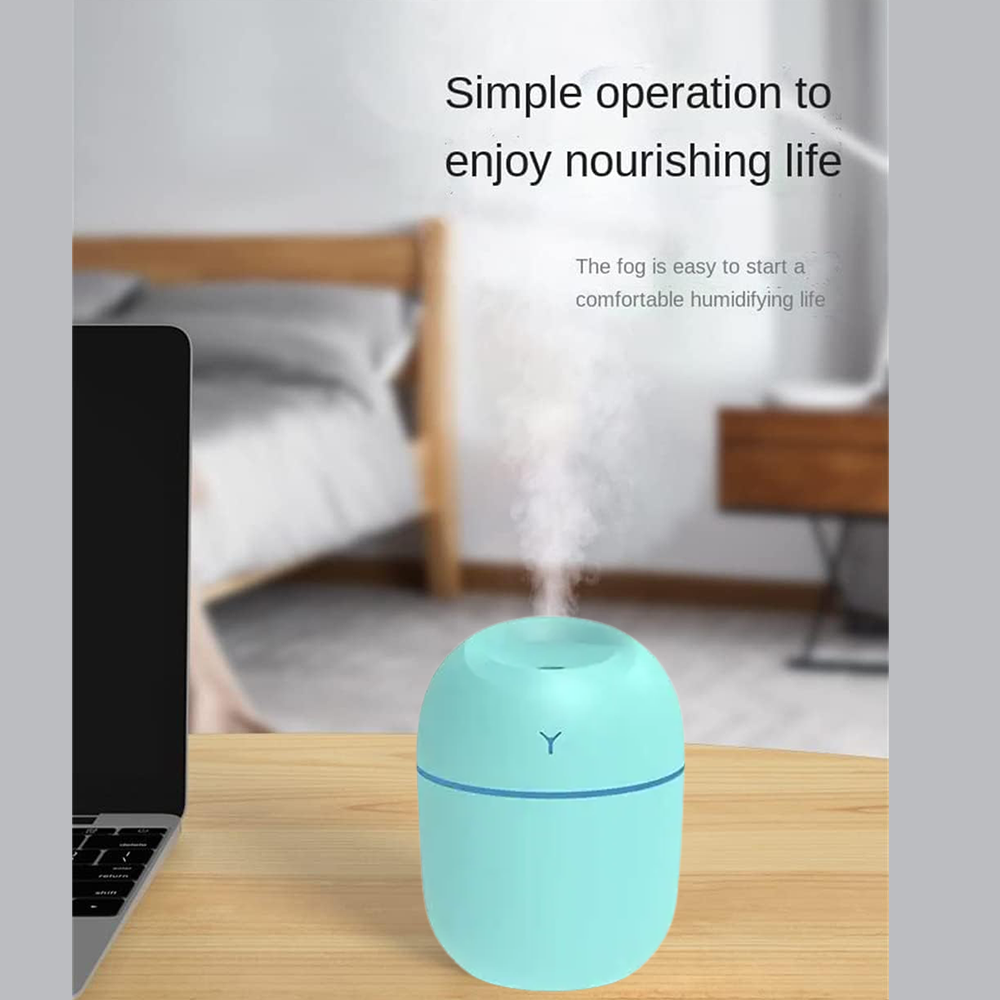 Humidifier and Diffuser Rgb 220ml - Mint Green in Egypt | Best Price ...