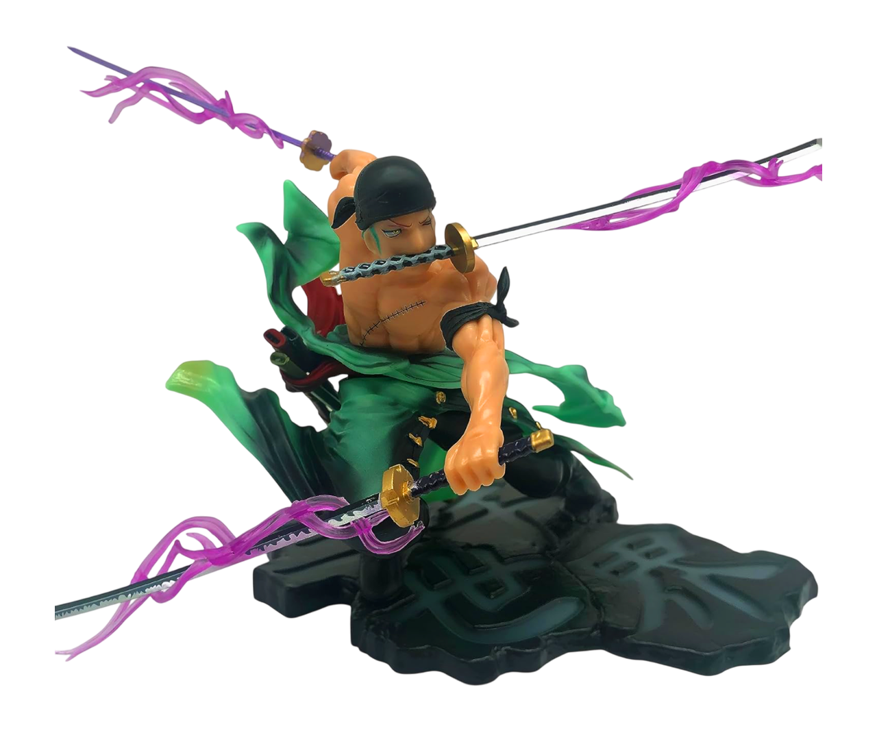 Buy Anime One Piece - Roronoa Three-Sword Onigiri Slash - Figure with ...