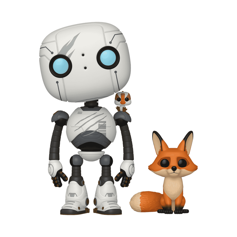 Buy Funko Pop! & Buddy Cartoon Animation: The Wild Robot - Roz with ...