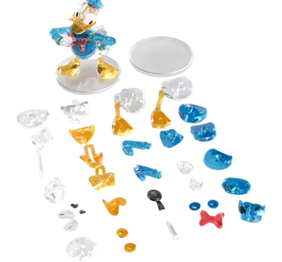 Buy Disney 3D Donald Duck Educational Crystal Transparent building ...