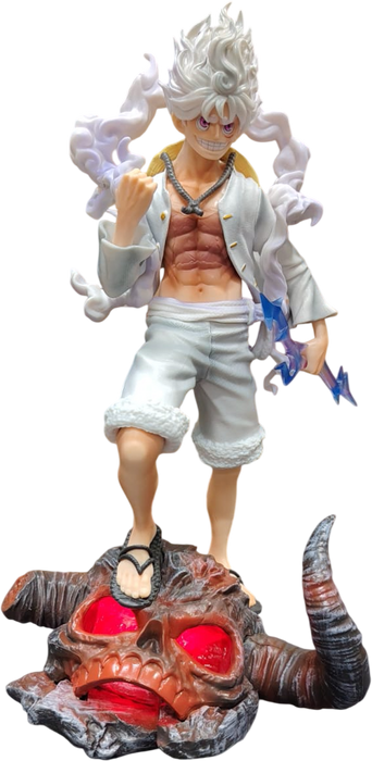 One Piece – Luffy Gear 5 – Sun God Awakened Light-Up - Figure in Egypt ...