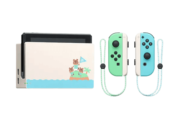 Nintendo Switch Console- Animal Crossing: New Horizons Edition with ...