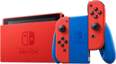 Nintendo Switch Console - Mario Red and Blue Edition - Used with best ...